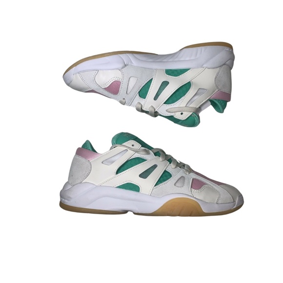 adidas | Shoes | Adidas Dimension Low Mens Shoes White Hires Green ...